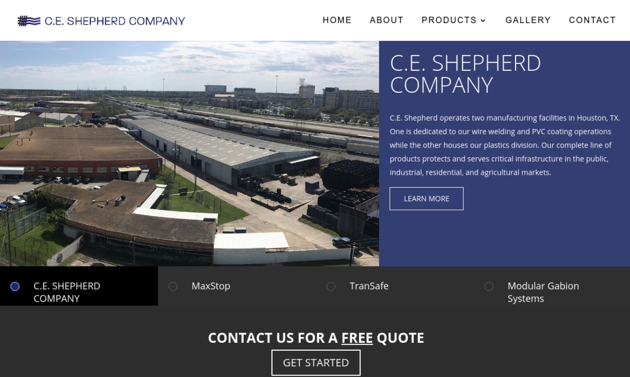 C.E. Shepherd Company, L.P. | Hinge Manufacturers